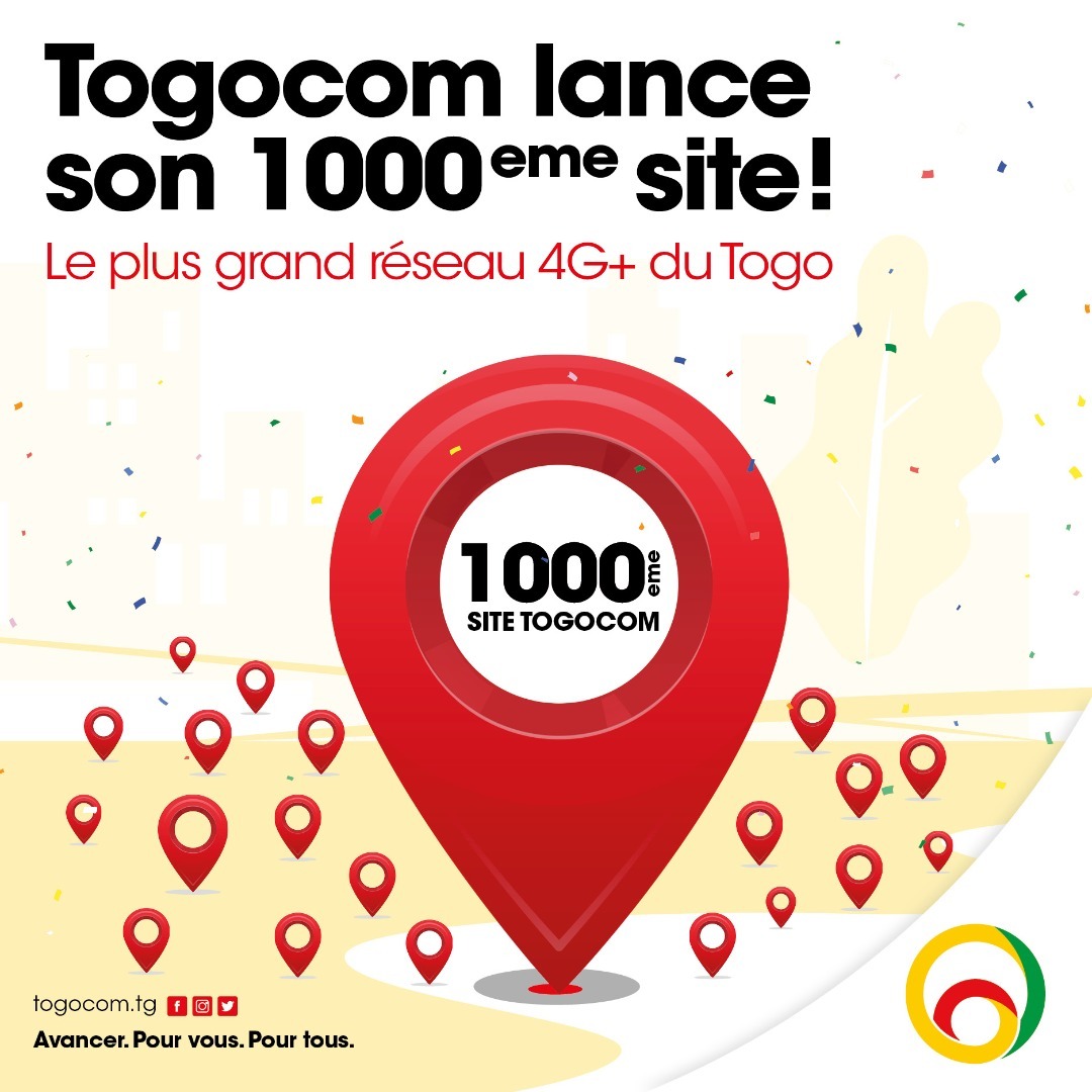 Haut débit : TOGOCOM déploie son 1000e site - Togo Daily News